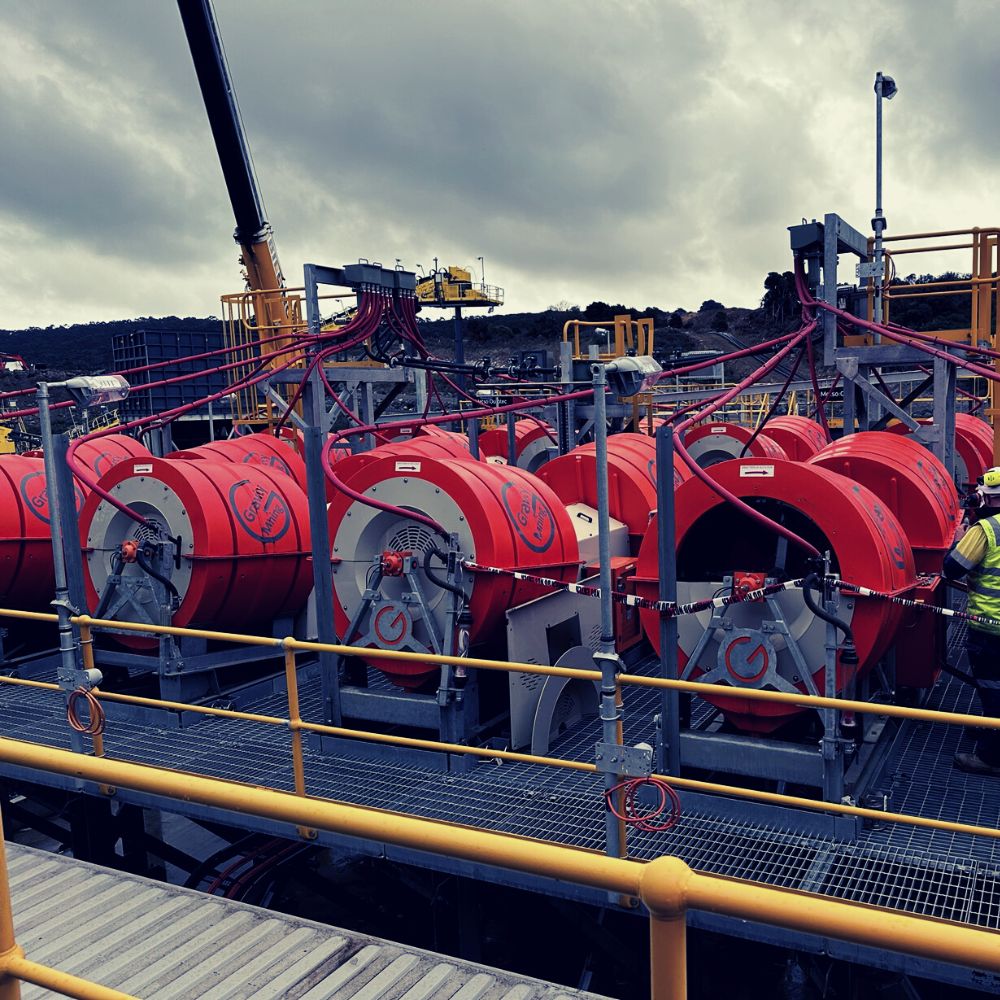 Gravity Mining Multi Gravity Separator Chassis - MintMech